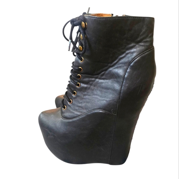 Jeffrey Campbell | Shoes | Womens Jeffrey Campbelll Damsel Lace Up Sky ...